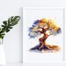 28 Mythical Trees Watercolor Clipart, Nature Clipart, PNG Individual ...