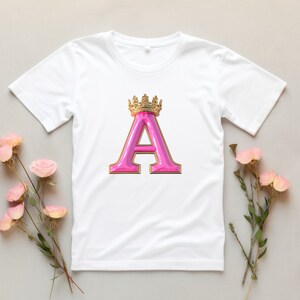 Clipart Princess Alphabet, Pink Letters Png, Transparent Background ...
