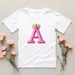 Clipart Princess Alphabet, Pink Letters Png, Transparent Background ...