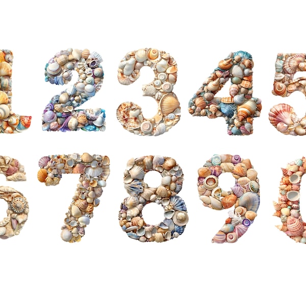 Beach Table Numbers - Etsy