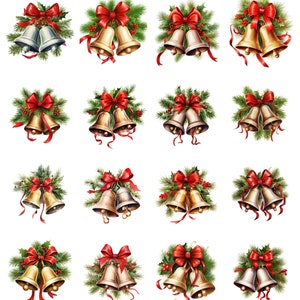 Clipart Christmas Bells Decorations , Decoration, Christmas, Download ...