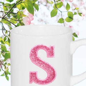 PINK Glitter Alphabet Clipart, Transparent Background, High Quality ...