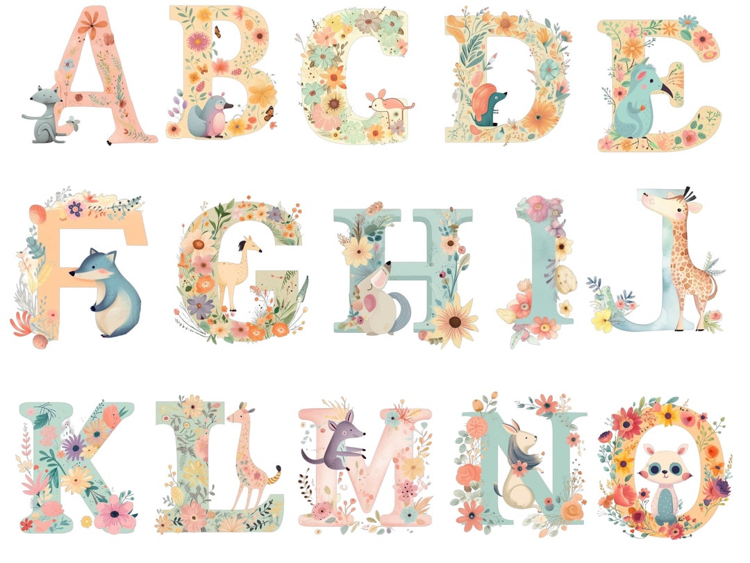Kids Alphabet Clipart, Transparent Background, High Quality, Clipart ...