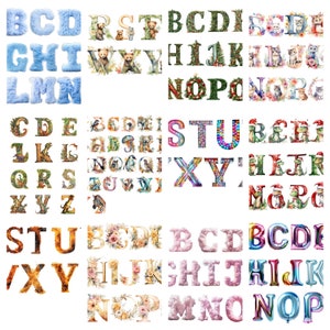ALPHABET MEGA BUNDLE, 3000+ Images, Lifetime Access, 120+ Alphabets ...