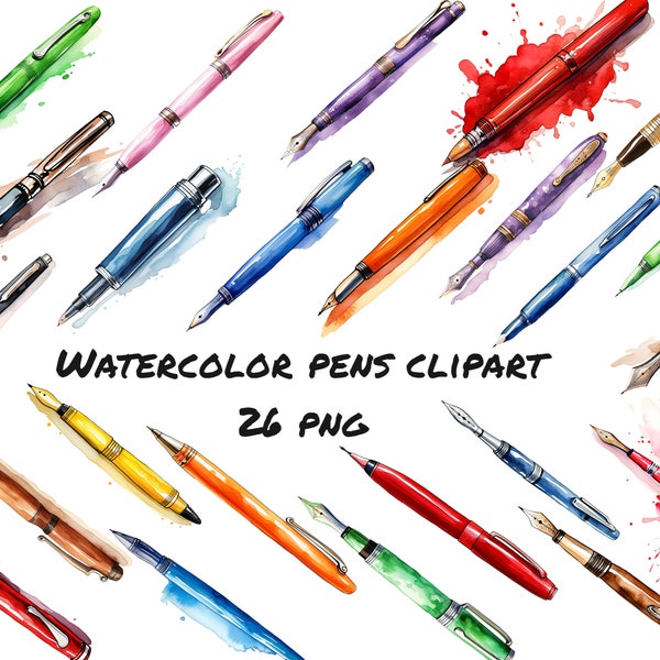 Watercolor Pen - Etsy