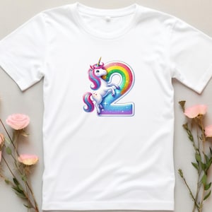 Magical Unicorn Numbers Clipart | Rainbow Numbers | Cute Unicorns ...