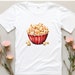 Watercolor Popcorn Clipart, PNG Individual Images on Transparent ...