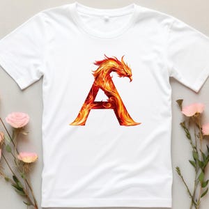 Watercolor Phoenix Alphabet Png, Instant Download for Commercial Use ...