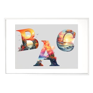 Sunrise Alphabet Clipart , Alphabet, Transparent Background, High ...