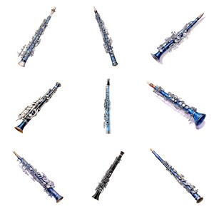 Clarinets Clipart, PNG Digital Files on Transparent Background ...