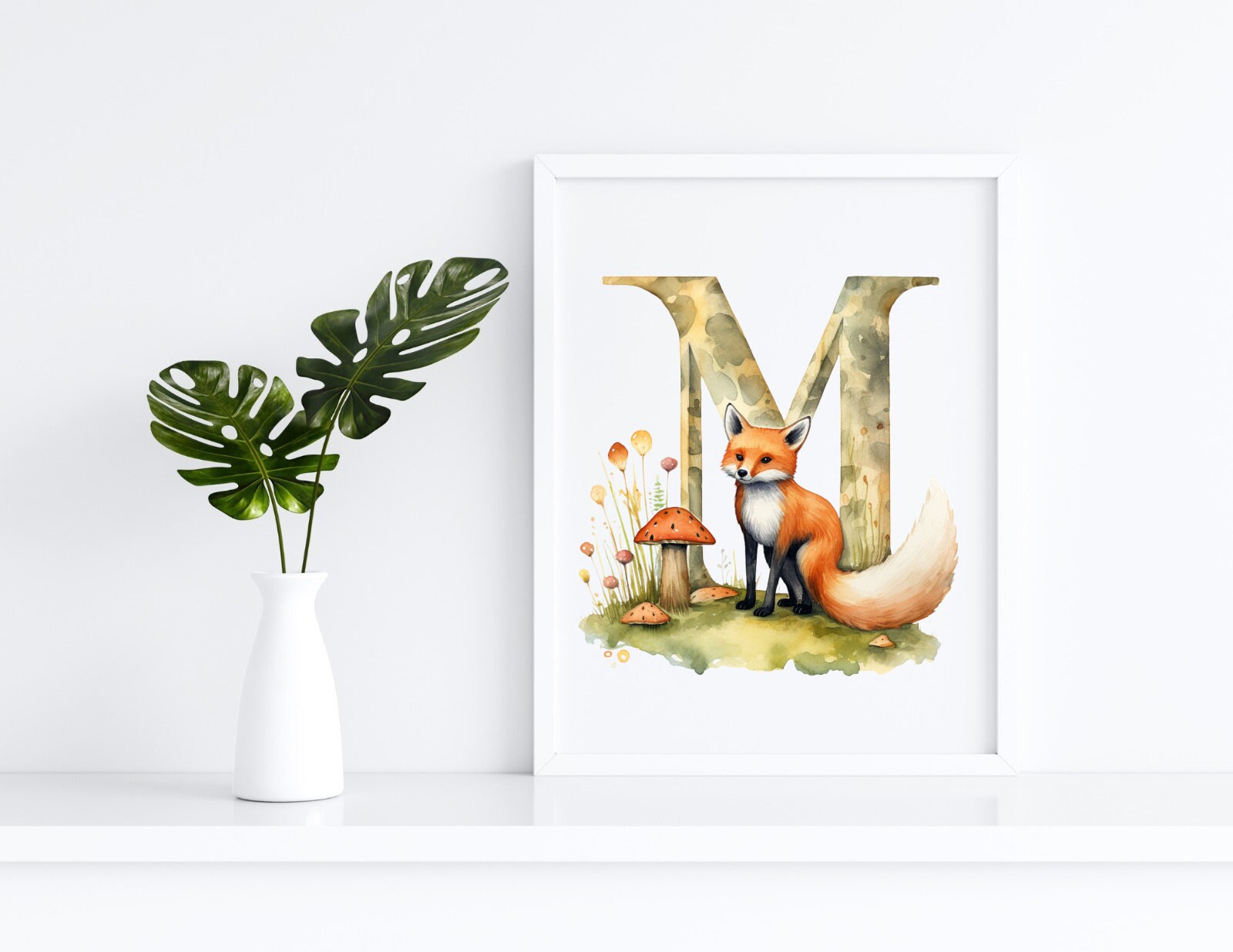 FOX Alphabet Letters Png Alphabet Png Instant Download for - Etsy