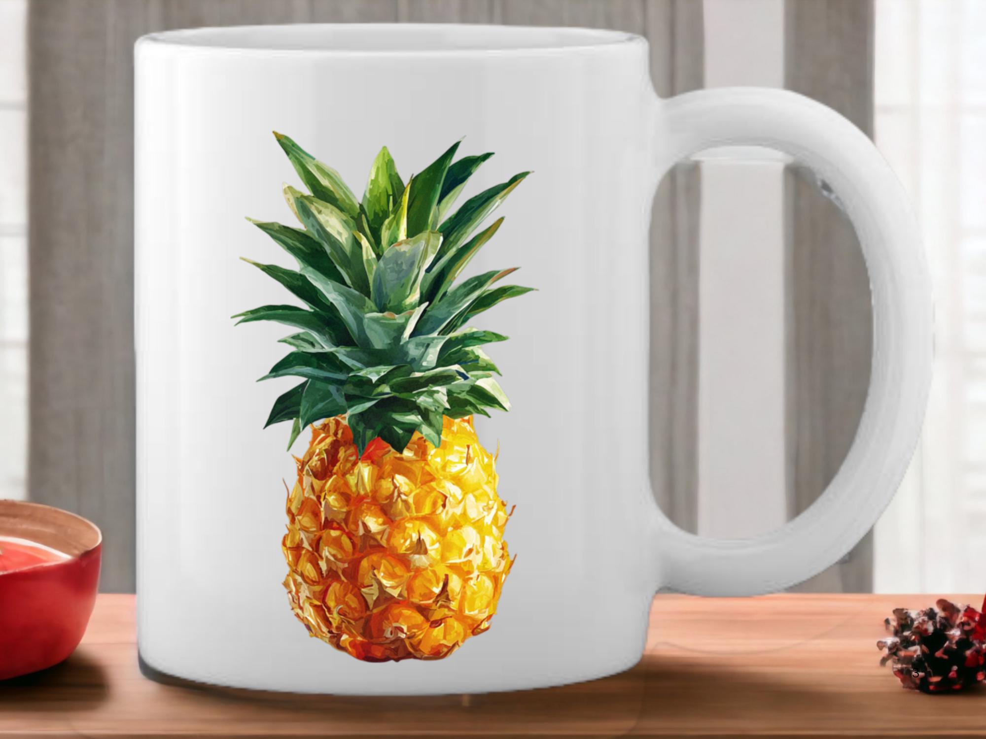 39 Pineapple Clipart Set, Tropical Fruit PNG, Whole Pineapple PNG ...