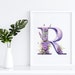 Lavender Alphabet, Letters Png, Alphabet Png, Instant Download for ...