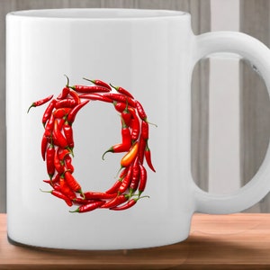 Chilli Peppers Alphabet, Letters Png, Alphabet Png, Instant Download ...
