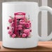 35 Watercolor Pink Telephone Box Clipart, PNG Individual Images on ...