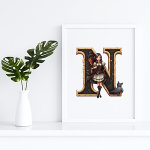 Witch Alphabet, Halloween Alphabet, Transparent Background, High ...