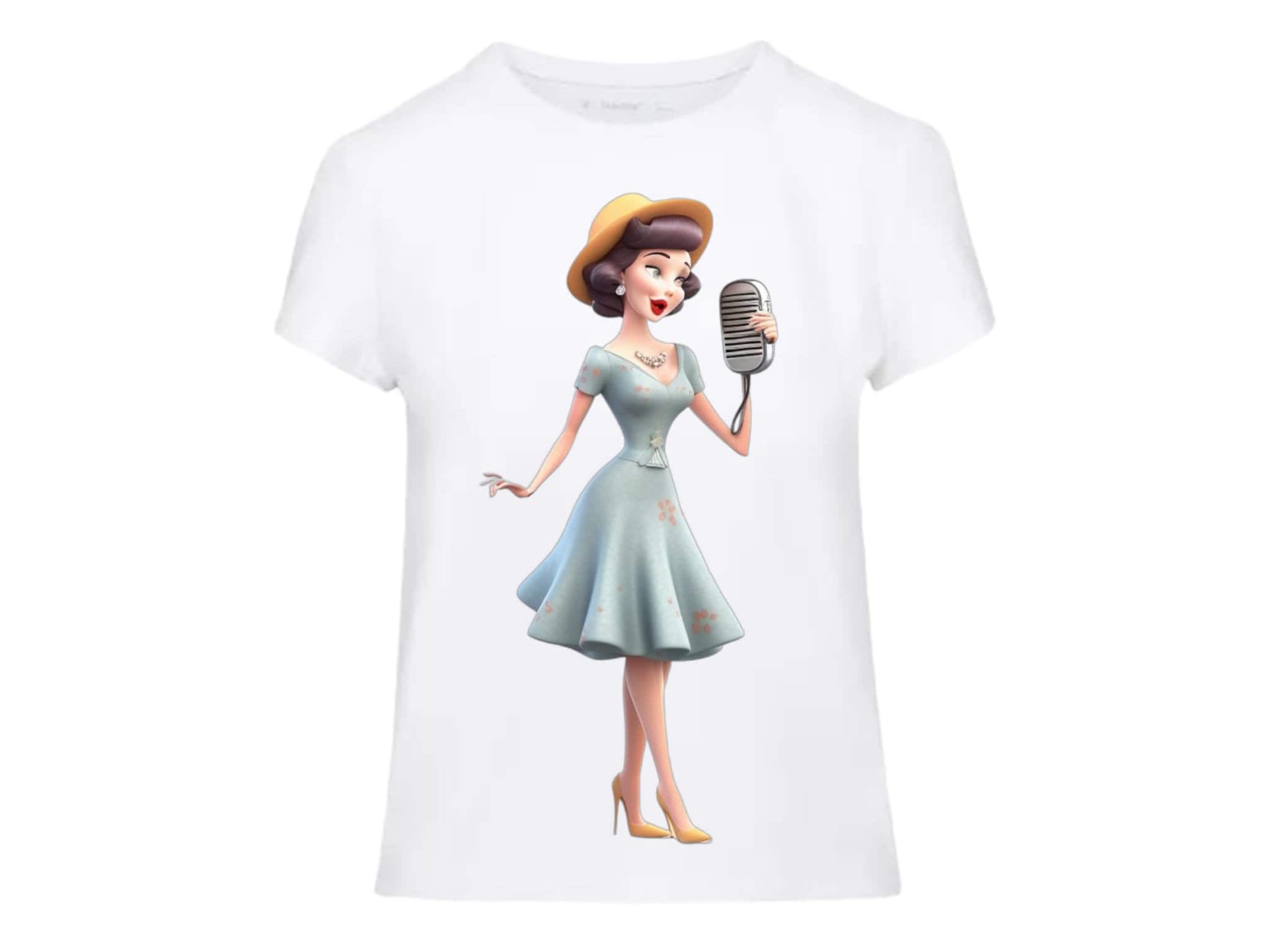 Singer Animated Clipart, PNG Digital Files on a Transparent Background ...