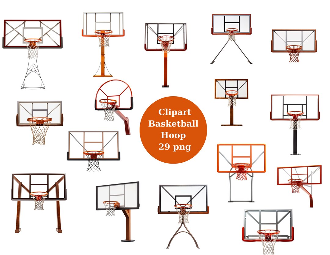 Basketball Hoop Clipart, Transparent Background, High Quality, Clipart ...