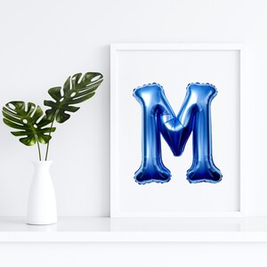 Blue Foil Alphabet Clipart, Transparent Background, High Quality ...