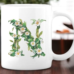 Daisy Flower Alphabet, Letters Png, Alphabet Png, Instant Download for ...