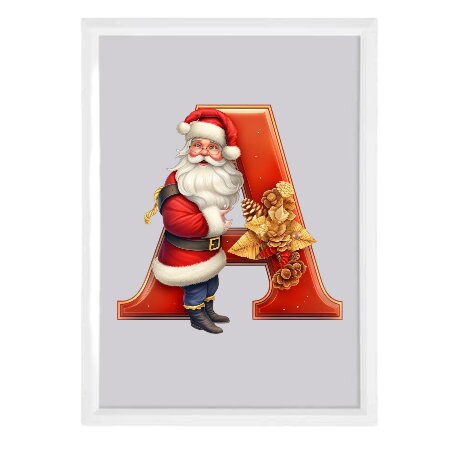Alphabet With Santa Claus,download for Commercial Use, High Resolution ...