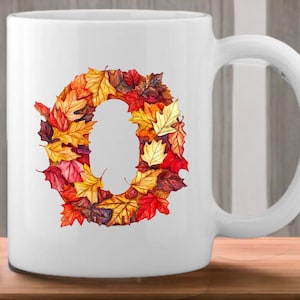 Autumn Leaves Alphabet Clipart - Fall-themed Leaf Letters Set, Instant ...