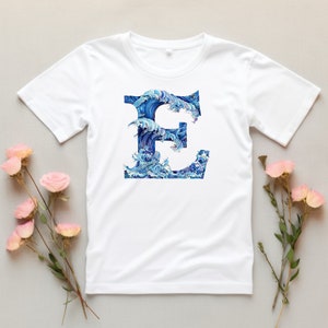 Ocean Waves Alphabet, Letters Png, Alphabet Png, Instant Download for ...