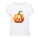 Pumpkin Alphabet, Transparent Background, High Quality, Clipart, 12x12 ...