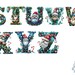 Winter Gnomes Alphabet Watercolor Clipart, Christmas Clipart, PNG ...