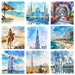 Watercolor United Arab Emirates Clipart, PNG Individual Images on ...