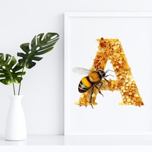 Honeycomb Alphabet, Letters Png, Alphabet Png, Instant Download for ...