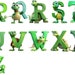 Turtle Alphabet Clipart Transparent Background High Quality - Etsy