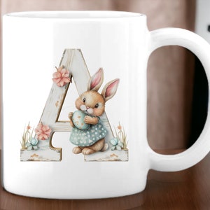 Easter Bunny Alphabet, Letters Png, Alphabet Png, Instant Download for ...