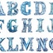Colorful Alphabet, Transparent Background, High Quality, Clipart, 12x12 ...