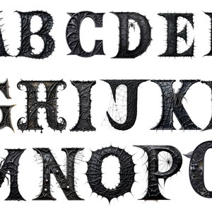 Spiderweb Alphabet, Halloween, Transparent Background, High Quality ...