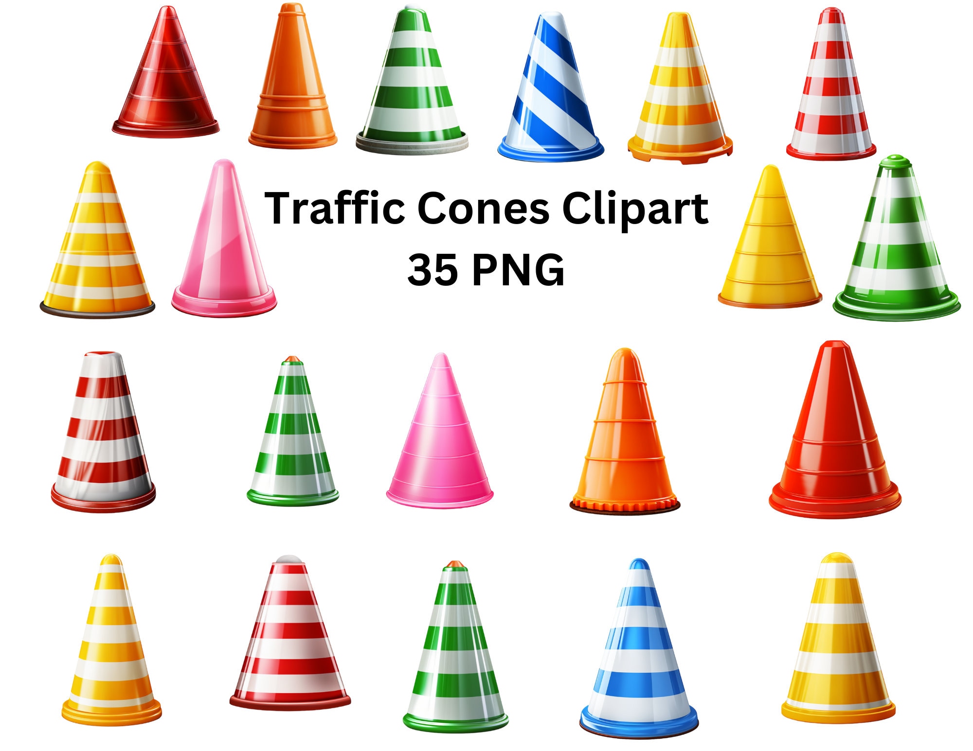 Traffic Cone Clip Art Transparent