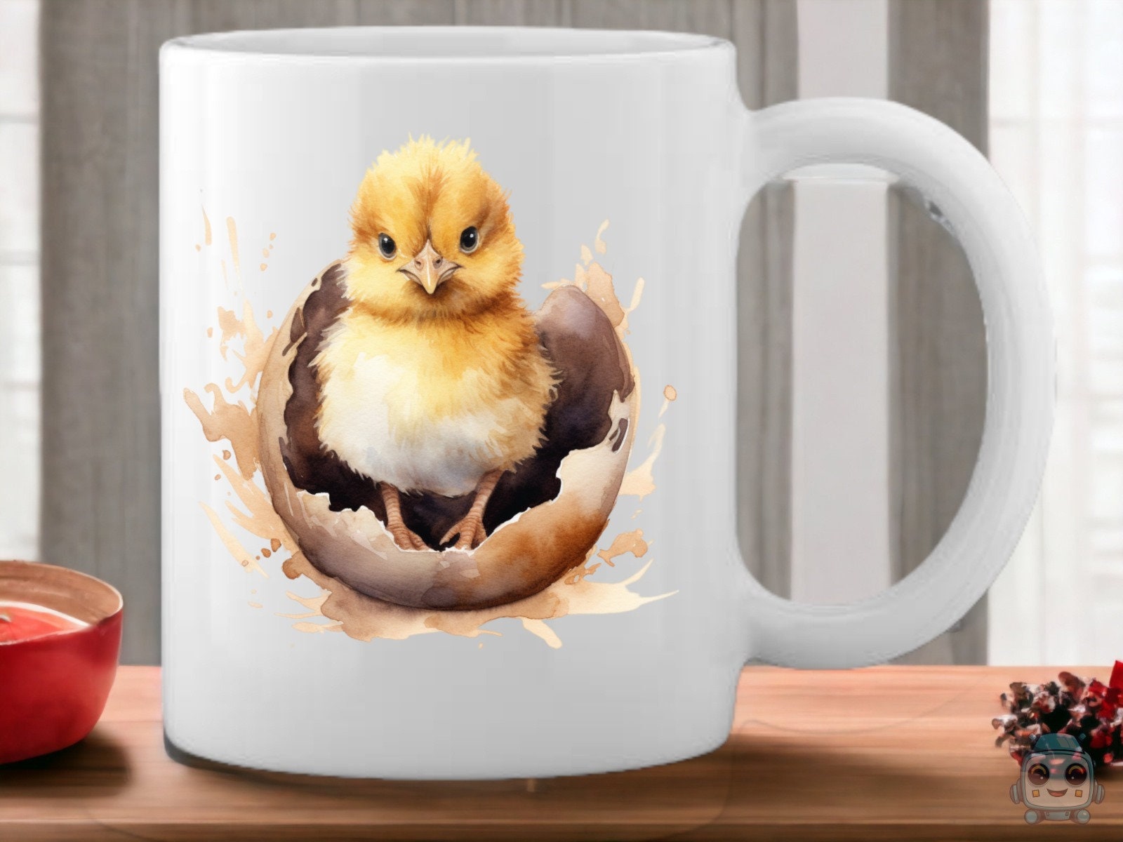 20 Baby Chick Hatching Watercolor Clipart, Bird Clipart, PNG Digital ...