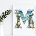Ocean-themed Alphabet Clipart Set - Seashells & Coral Letters - Marine ...