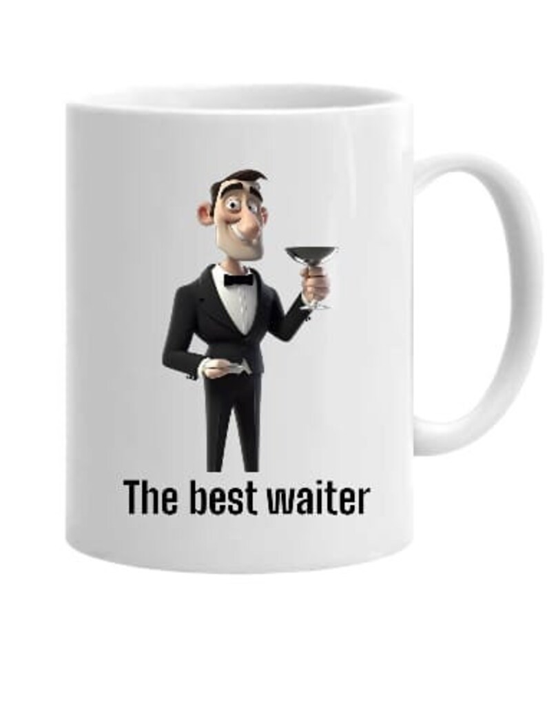 Animated Waiters Clipart PNG Digital Files on a Transparent - Etsy