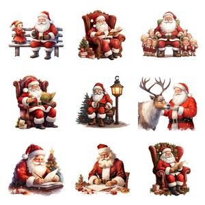 Clipart Santa Claus, Christmas, Download for Commercial Use, High ...