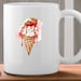 Watercolor Stuffed Waffles Cones Ice Creams Clipart, PNG Individual ...
