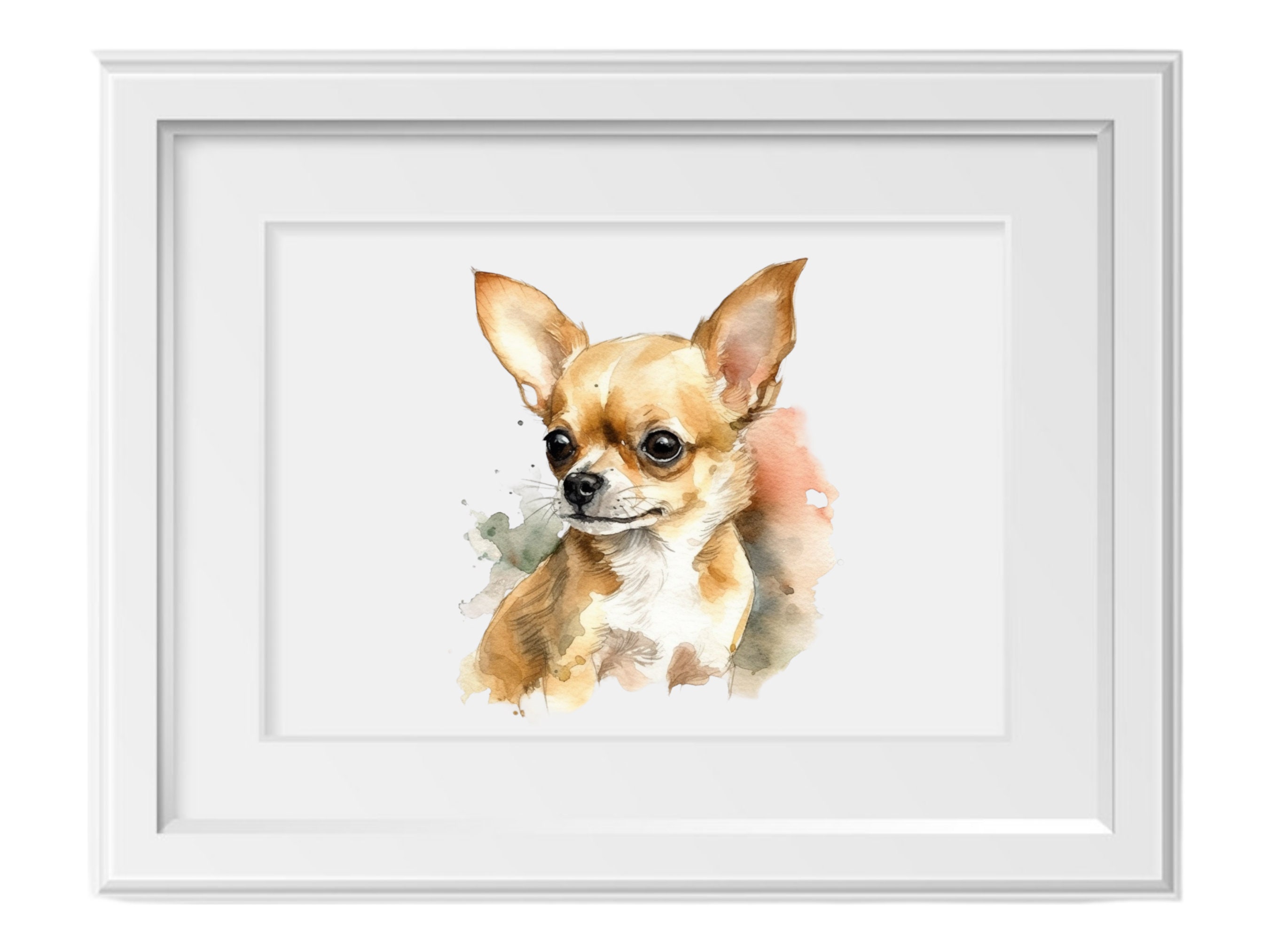 Imágenes Prediseñadas de chihuahuas acuarela imágenes PNG - Etsy México