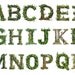 Northern Lights Alphabet, Letters Png, Alphabet Png, Instant Download ...