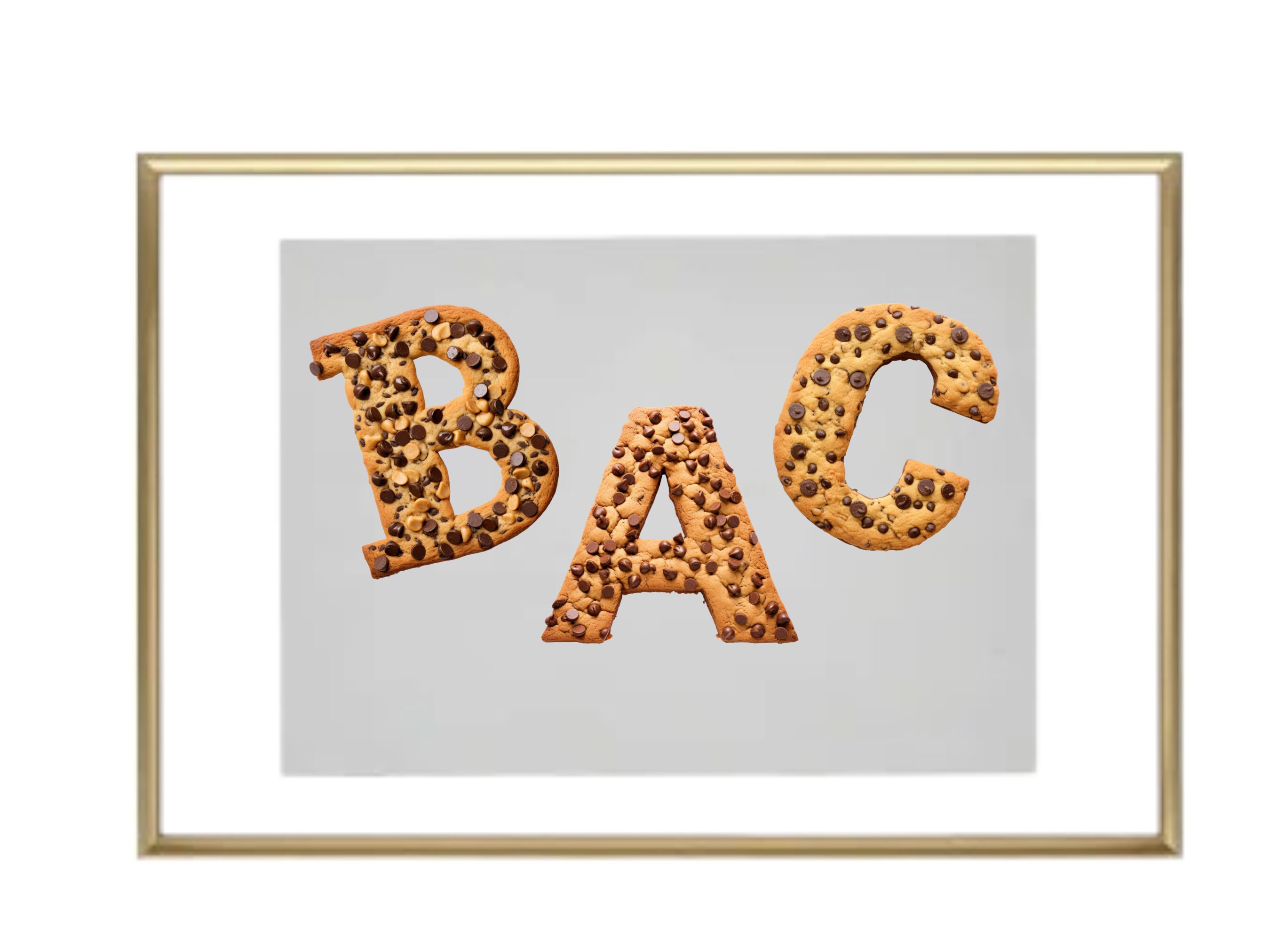 Cookies Alphabet Clipart Alphabet Transparent Background - Etsy