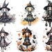 Bundle Witch Clipart, Transparent Background, High Quality, Clipart ...