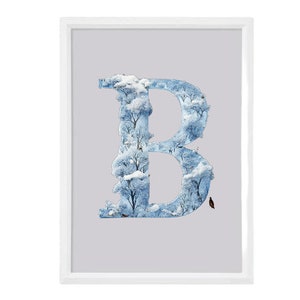 Winter Alphabet, Letters Png, Alphabet Png, Instant Download for ...