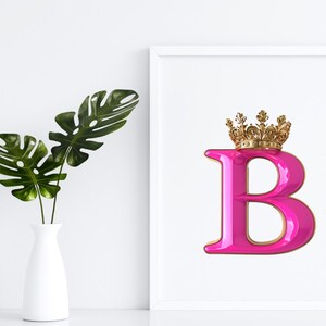 Clipart Princess Alphabet, Pink Letters Png, Transparent Background ...