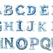 Winter Snowman Alphabet Clipart - Frosty Snow Letters PNG Individual ...