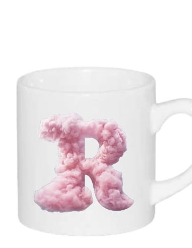 PINK CLOUDS Alphabet Clipart ,CLOUDS Alphabet, Transparent Background ...