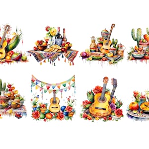 Fiesta Watercolor , Transparent Background, High Quality, Clipart ...